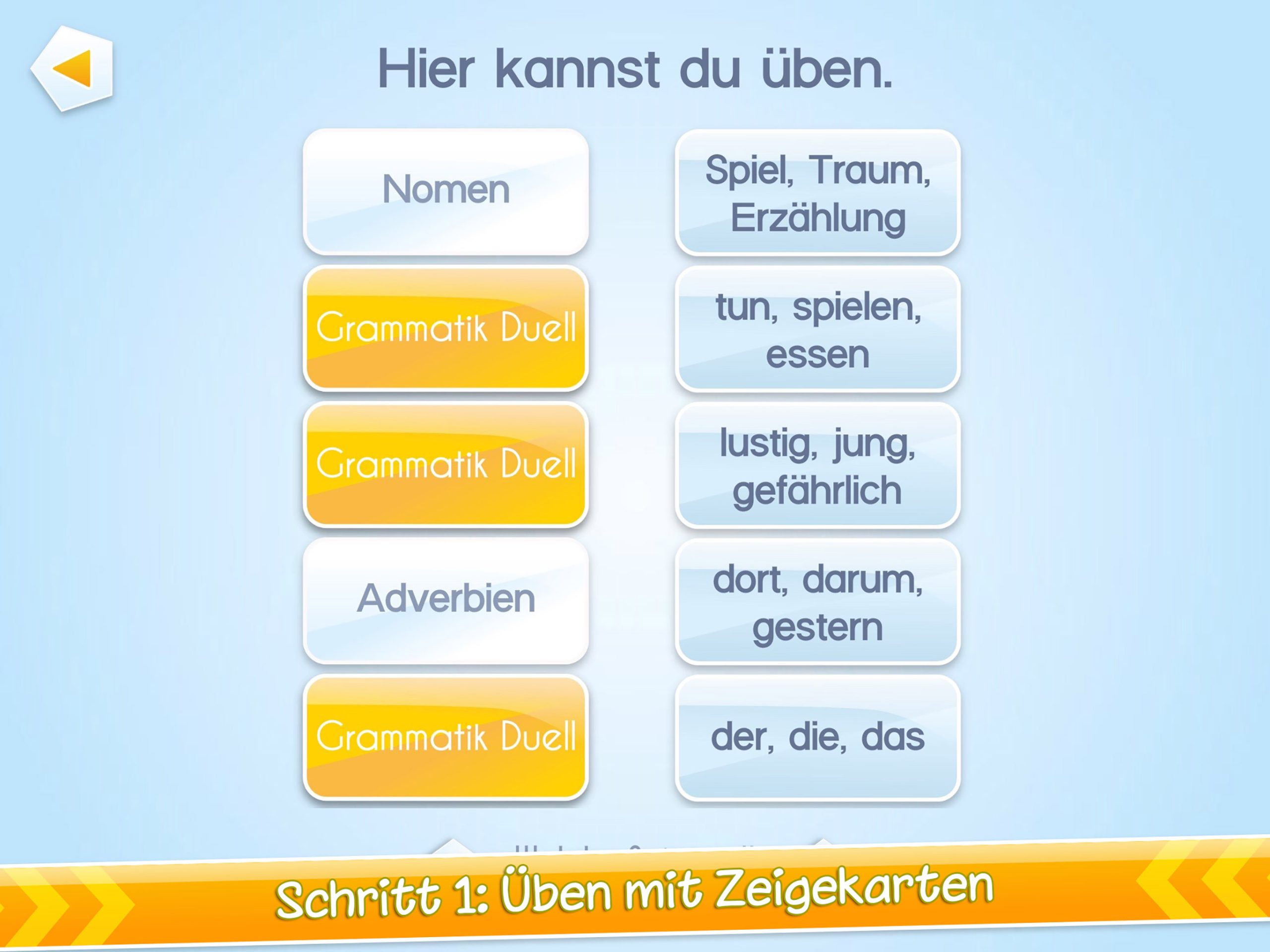 Grammatik Duell - Spielzeug by Jan Essig